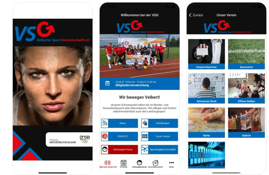 Die neue VSG-App - Infos direkt aufs Handy! - Velberter Sport ...